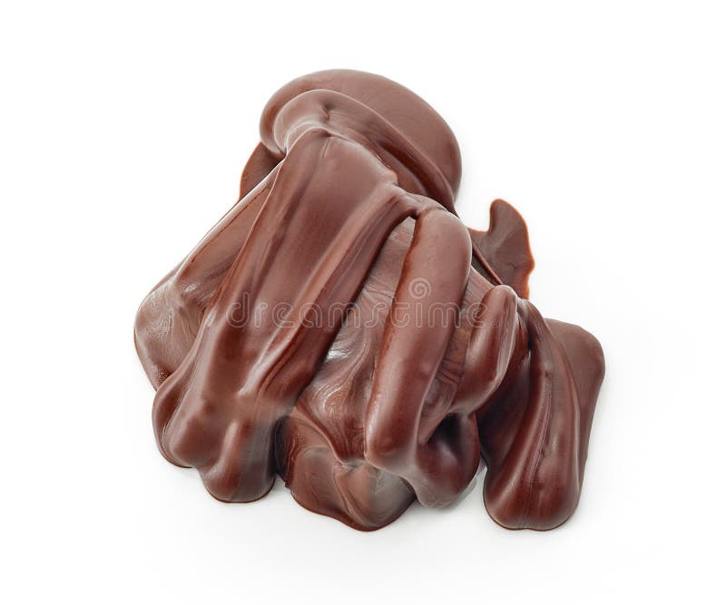 Candy with Melted Chocolate Stock Photo - Image of confectionery ...