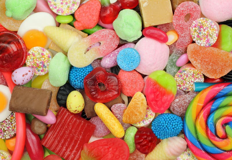 Mixed Candy stock image. Image of colourful, bright, background - 12947469