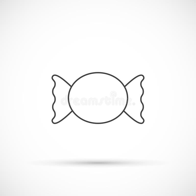 Candy Outline Stock Illustrations – 52,754 Candy Outline Stock ...