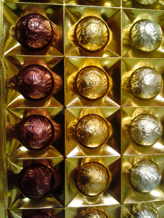 Candy in package stock image. Image of luxury, gold - 101402491