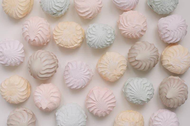 Candy Pastel Coloured Marshmallow Sweets Pattern Texture Background ...