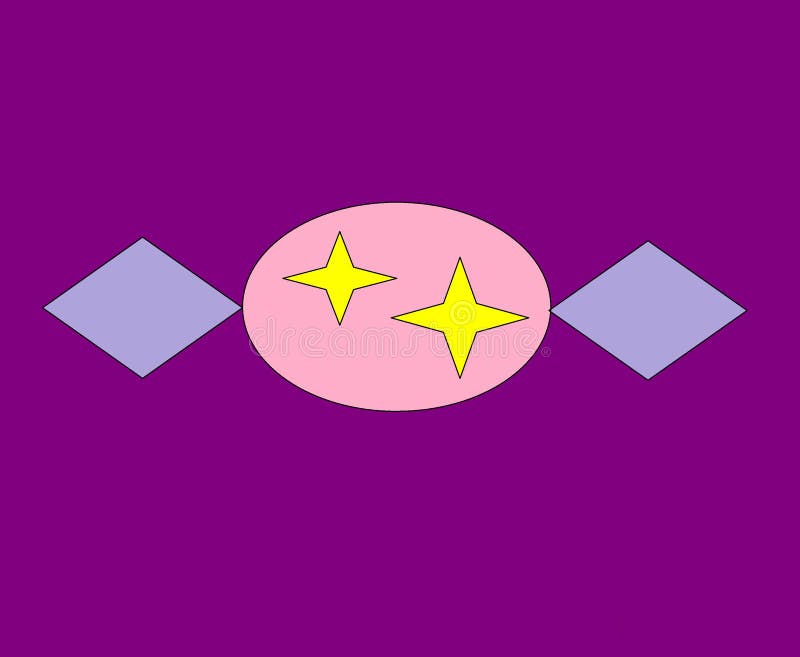 Candy in pink wrapper stock illustration. Illustration of wrapper ...