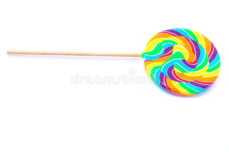 Candy pop stock photo. Image of rainbow, round, flavor - 36360262