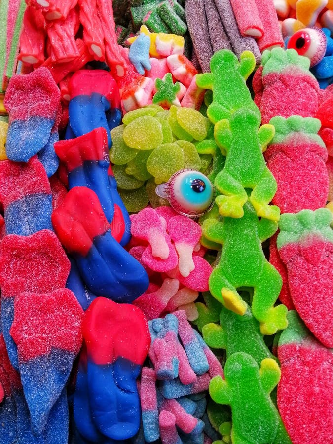 Candy& X27;s in Different Colors Stock Image - Image of differenr ...