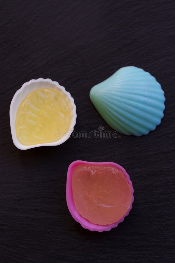 Candy shells stock image. Image of black, candy, blur - 78205351