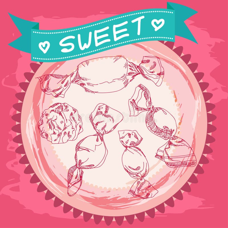 Sweet Candy Poster Stock Illustrations – 22,252 Sweet Candy Poster ...