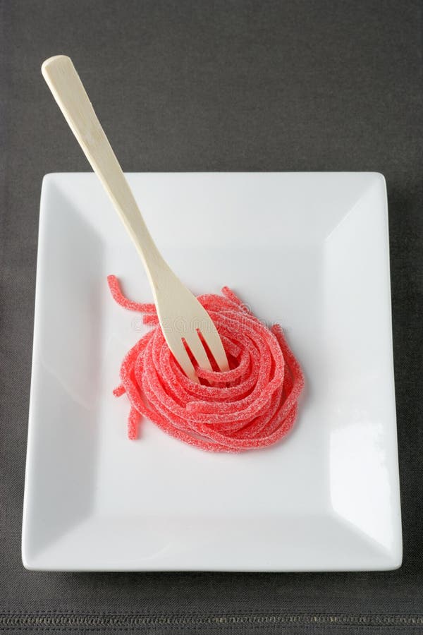 Candy spaghetti stock photo. Image of sweetness, candy - 16261458