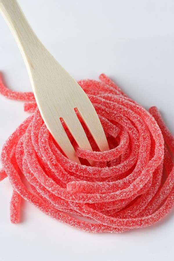 Candy spaghetti stock image. Image of candy, pink, dessert - 16261503
