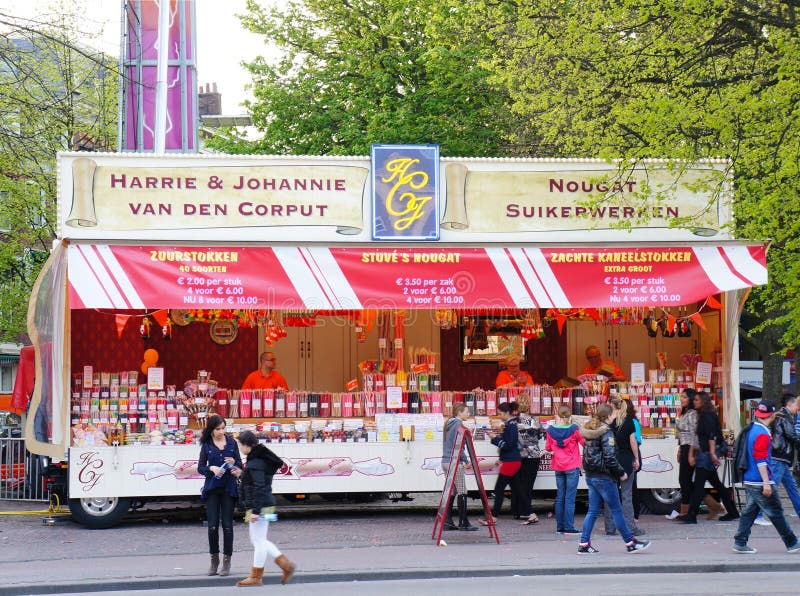 Candy stand at the fair editorial photo. Image of fair - 25309451