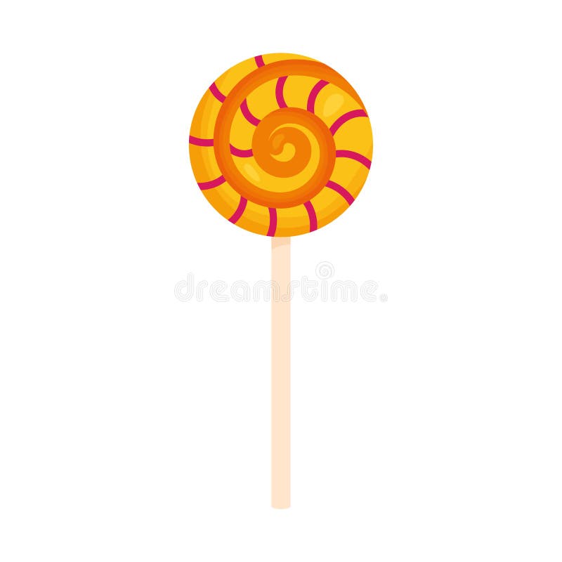 Candy stick icon stock vector. Illustration of swirl - 273209002