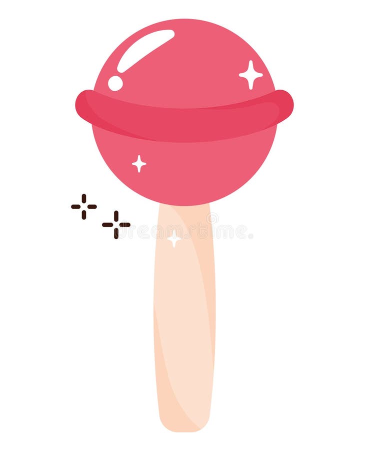 Candy on a stick stock vector. Illustration of shiny - 272025072