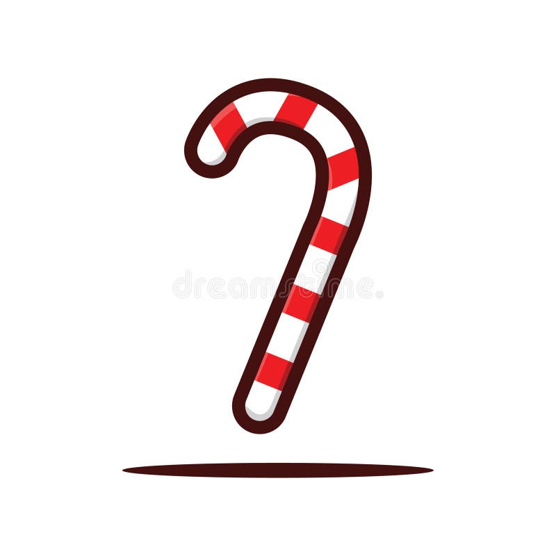 Candy Stick. Vector Illustration Decorative Design Stock Vector ...