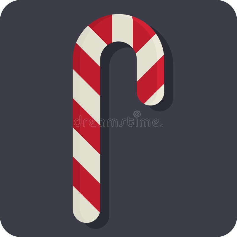 Candy Stick. Vector Illustration Decorative Design Stock Vector ...