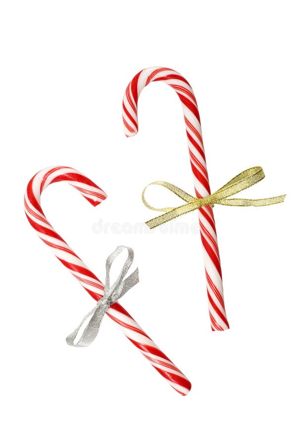 Candy sticks isolated stock photo. Image of objects, striped - 11733390