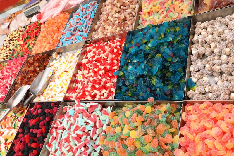 Candy store stock image. Image of sugared, candy, commerce - 140773543