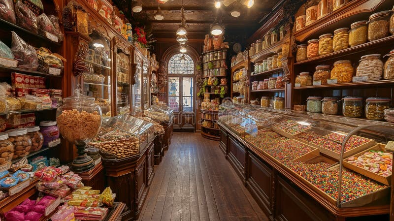 Candy Store with a Variety of Sweets a Stock Photo - Image of fruits ...
