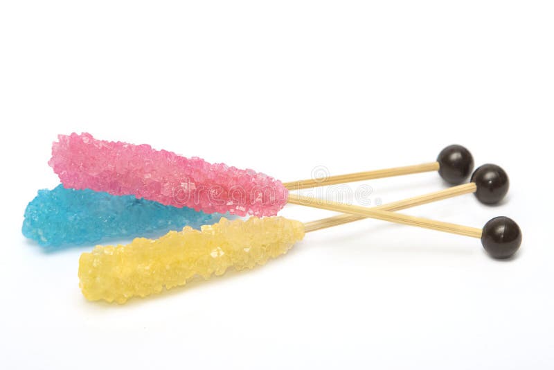 Candy sugar on a sticks stock image. Image of sticks - 52535161