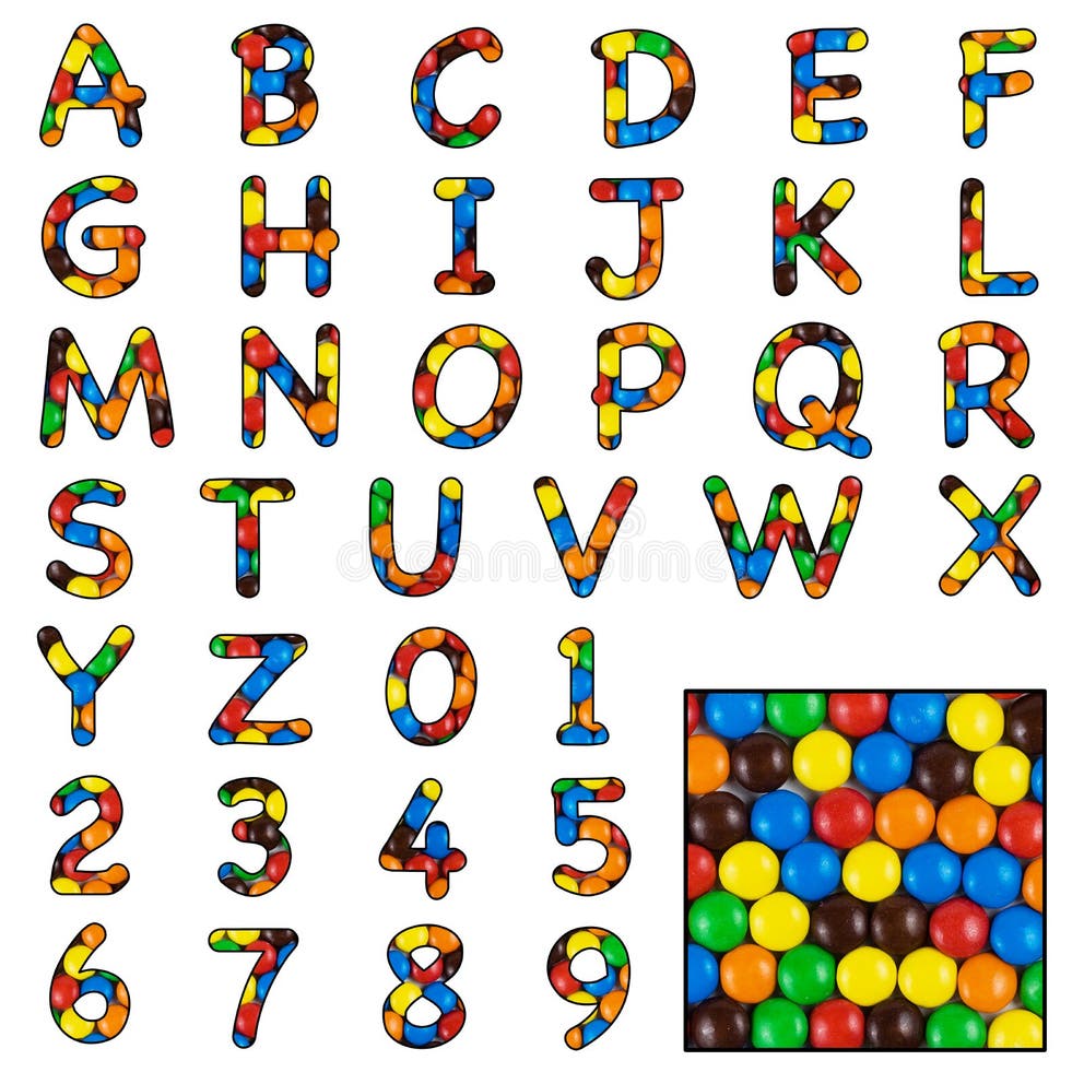 Numbers Candy Stock Illustrations – 2,483 Numbers Candy Stock ...