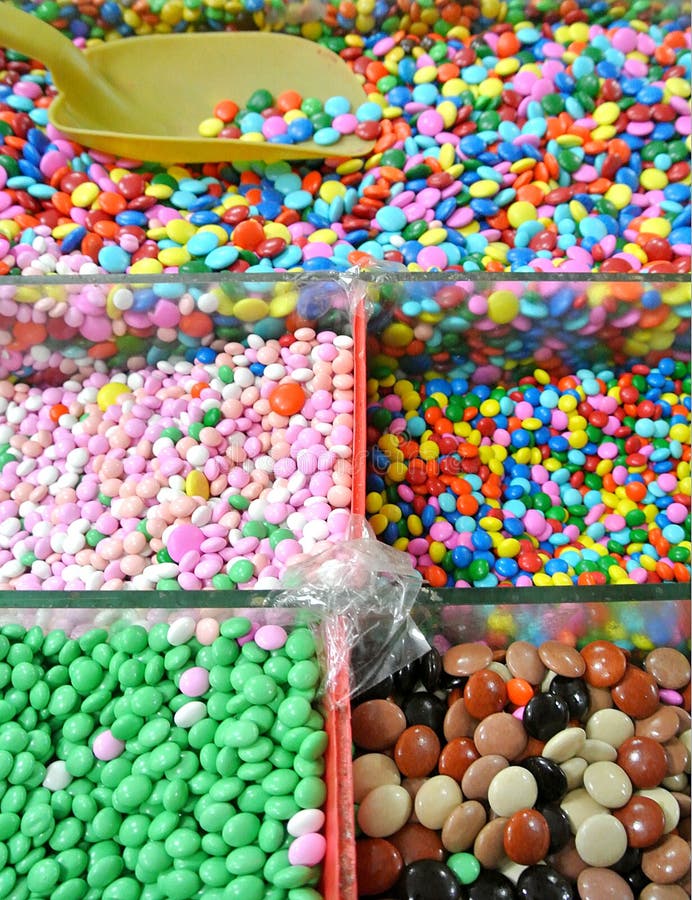 Candy and sweets stock photo. Image of sprinkles, bright - 111584288