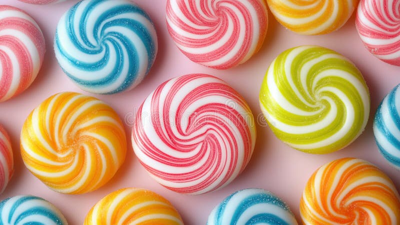Candy Swirl Background. Colorful Candy Swirl Background Candy Stock ...