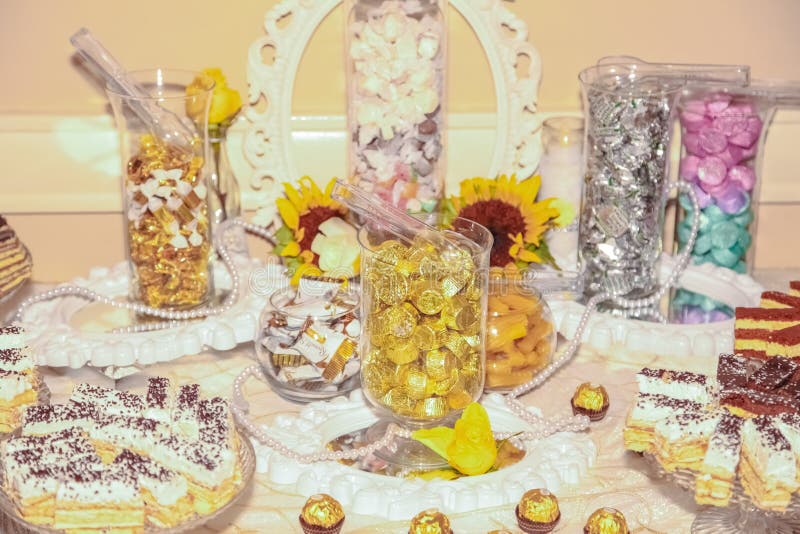 Candy Containers Row stock image. Image of color, sugarball - 627245