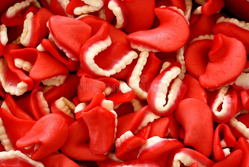Candy Teeth stock photo. Image of gummy, taste, holiday - 14186094