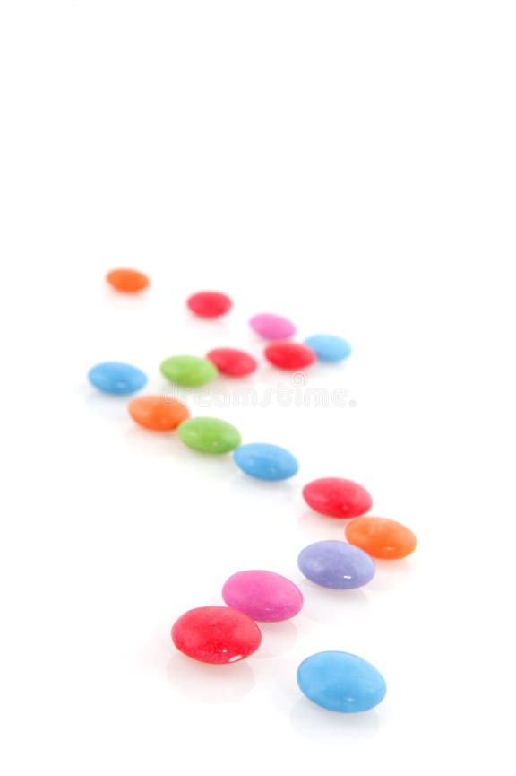 Candy trail stock image. Image of path, food, sweets - 11617971