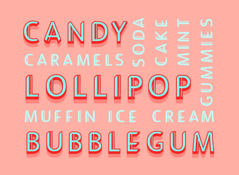 Candy Language Stock Illustrations – 643 Candy Language Stock ...