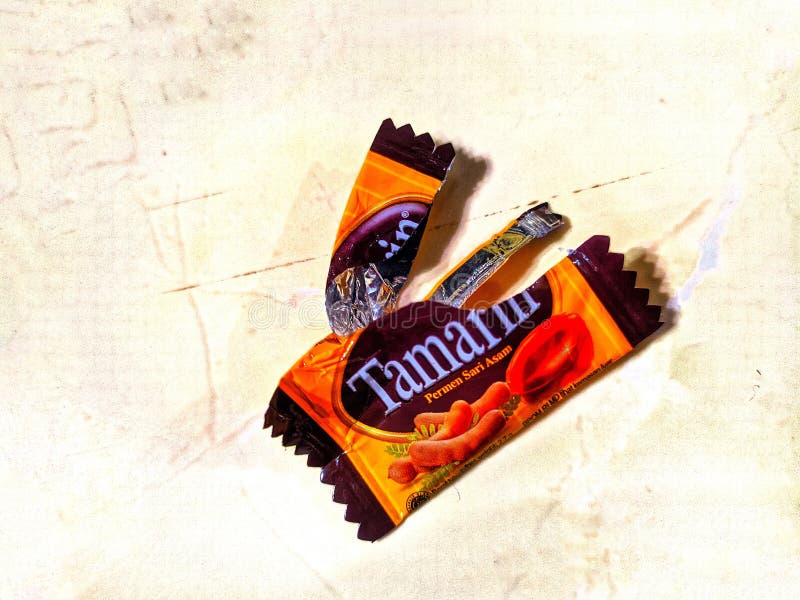 Candy Wrap Isolated White Background Editorial Stock Image - Image of ...