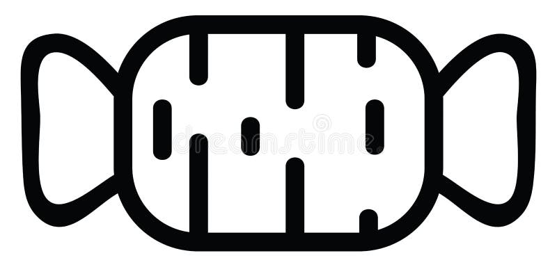 Candy Wrapper Shape Stock Illustrations – 956 Candy Wrapper Shape Stock ...