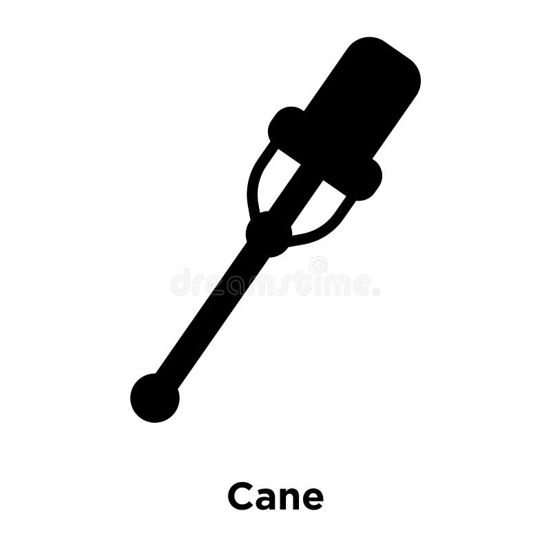 Cane Icon Vector Isolated on White Background, Logo Concept of C Stock ...