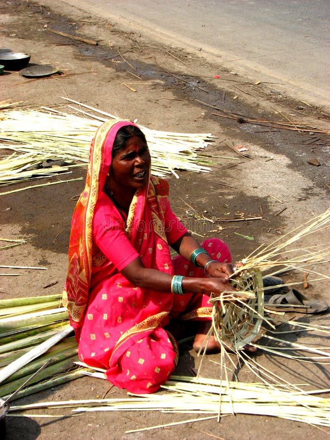 Cane Handicrafts stock photo. Image of innocence, india - 1774526