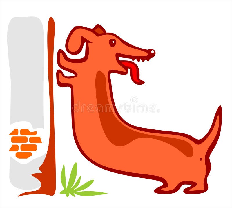 Cane Stilizzato Illustrazioni, Vettoriali E Clipart Stock – (6,874 ...