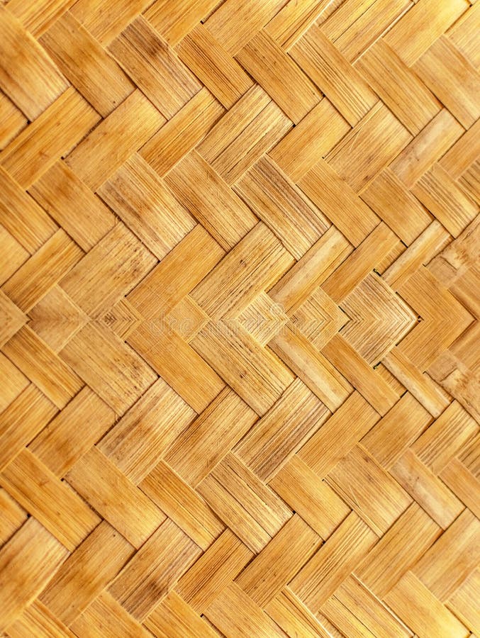 Cane Mat Pattern Background Black and White Stock Image - Image of ...