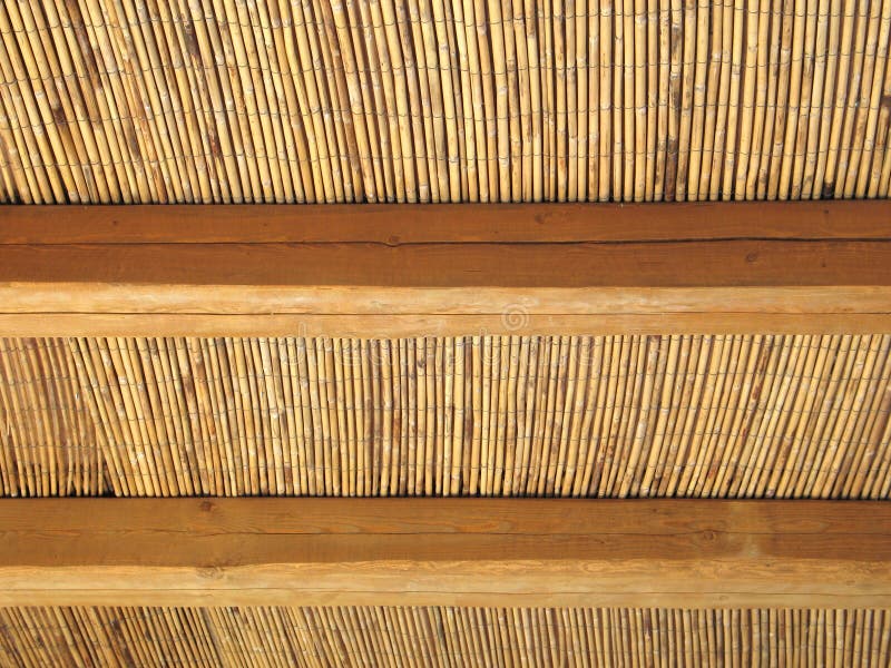 Cane Roof Abstract stock photo. Image of patterns, beam - 173132