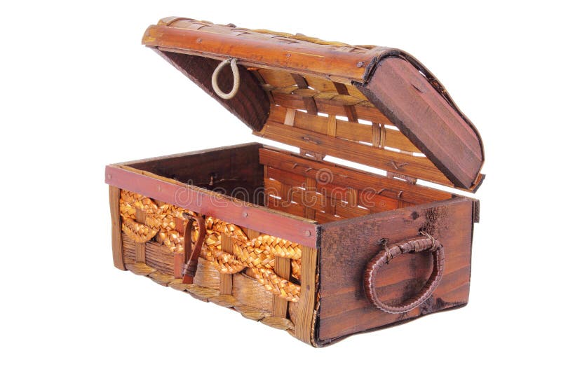 Cane Storage Box stock photo. Image of handicraft, white - 26968034