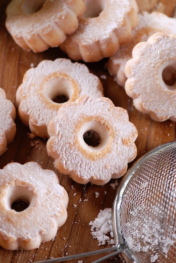 Canestrelli, Biscotti Italiani Tradizionali Immagine Stock - Immagine ...