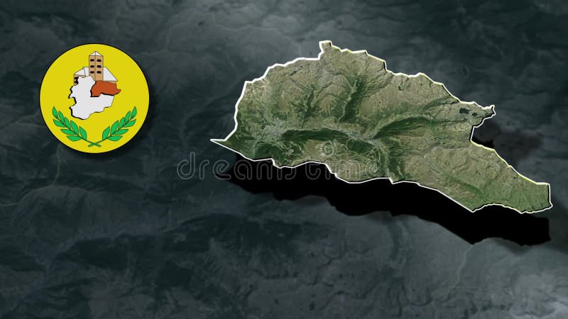 Canillo - Physical Map of the Globe Animation Ma Stock Footage - Video ...