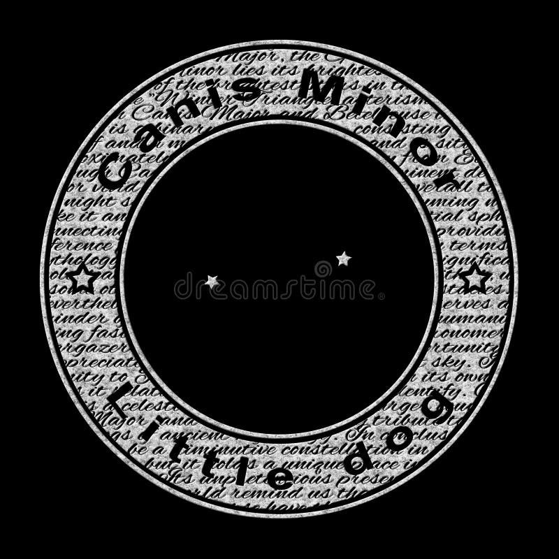 Canis Minor Star Constellation Lesser Dog Stock Photos - Free & Royalty ...