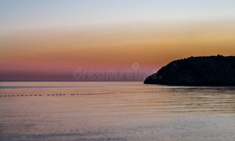Canj sunset stock image. Image of rocks, mountains, canj - 76349623