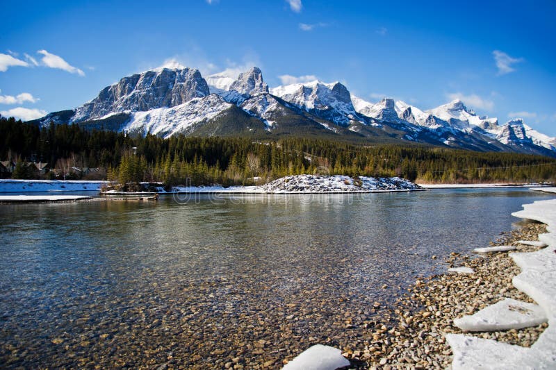 Canmore stock photo. Image of spring, nature, alberta - 69477618