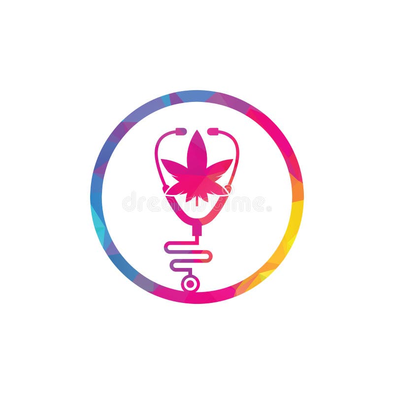 Cannabis Doctor Logo Vector. Stock Vector - Illustration of equipment ...