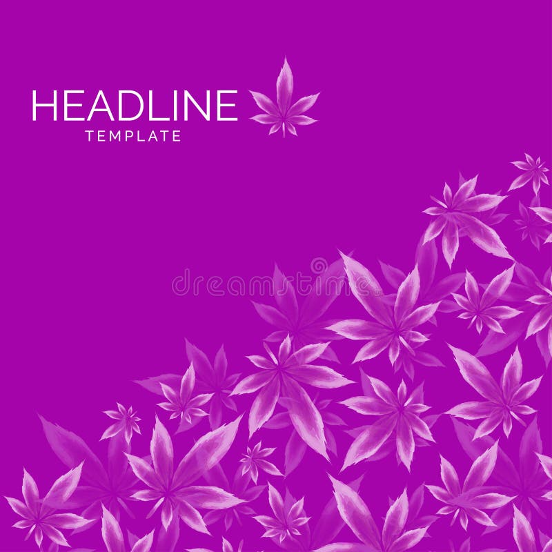 Cannabis Leaf Seamless Vector Pattern Stock Vector - Illustration of ...