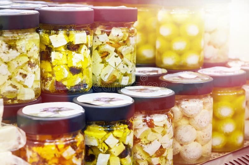 Canned Cheese in Glass Jars Stock Image - Image of cheese, tasty: 352975159