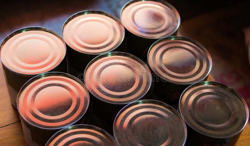 Canned condensed milk stock photo. Image of kitchen, conserve - 86489686