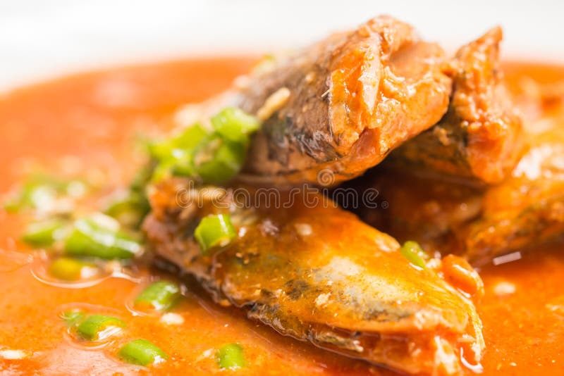 Canned Fish in Tomato Sauce Stock Photo - Image of nutrition, tasty ...