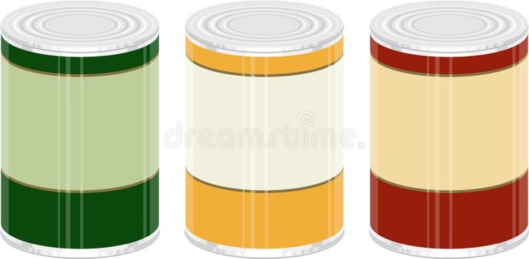 Canned Goods Stock Illustrations – 6,177 Canned Goods Stock ...