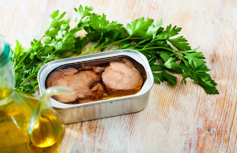 Canned Liver of Smoked Cod with Oil Stock Image - Image of vitamins ...