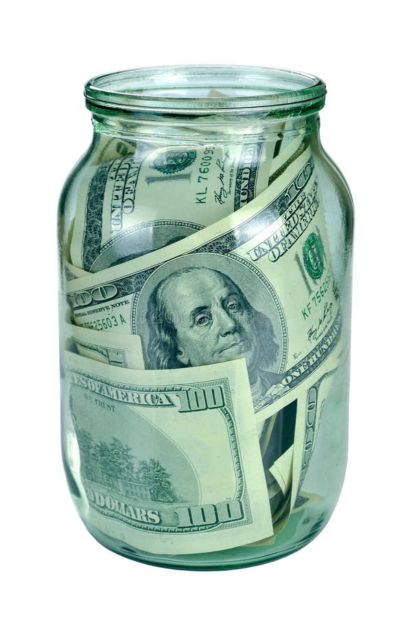 Canned money stock photo. Image of canned, bottled, glass - 33496112