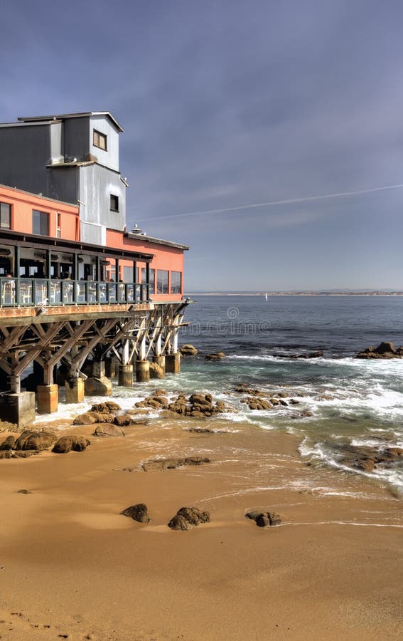 Old Fish Cannery in Monterey, California Stock Image - Image of ...